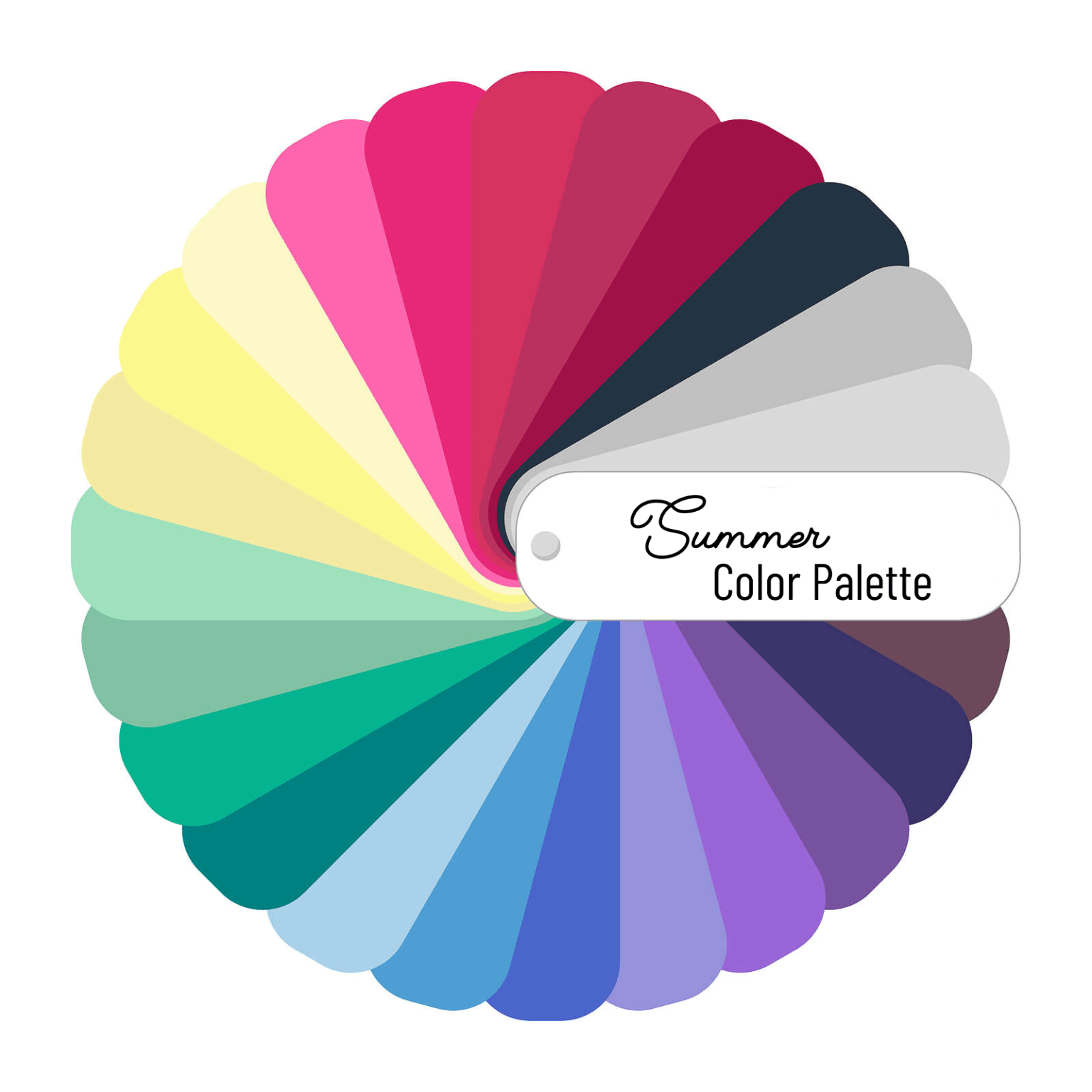 Summer Skin Tone Color Palette - Colorfully Confident