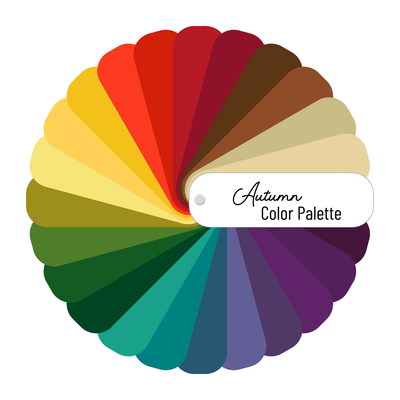 Autumn Skin Tone Color Palette - Colorfully Confident